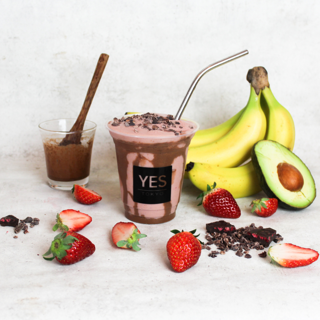 【SEASONAL MENU -STRAWBERRY CACAO-】｜YES TOKYO JUICE ｜イエスジュース