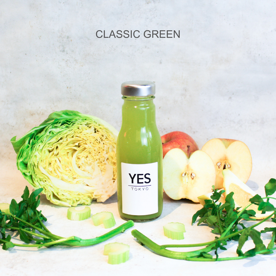 【SEASONAL MENU -CLASSIC GREEN-】｜YES TOKYO JUICE ｜イエスジュース