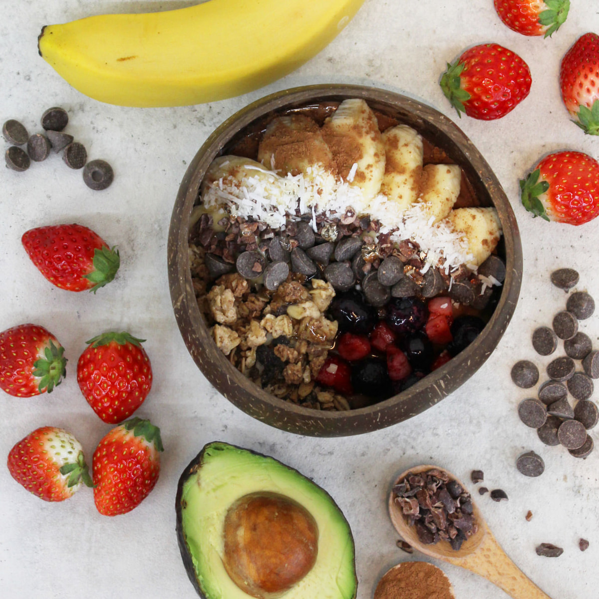 【SEASONAL MENU -RAW CACAO BOWL-】 ｜YES TOKYO JUICE ｜イエスジュース