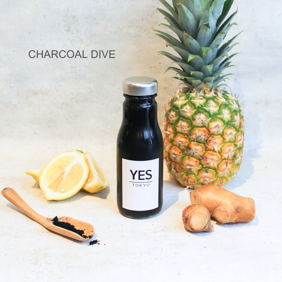 【SEASONAL MENU -CHARCOAL DIVE-】｜YES TOKYO JUICE ｜イエスジュース